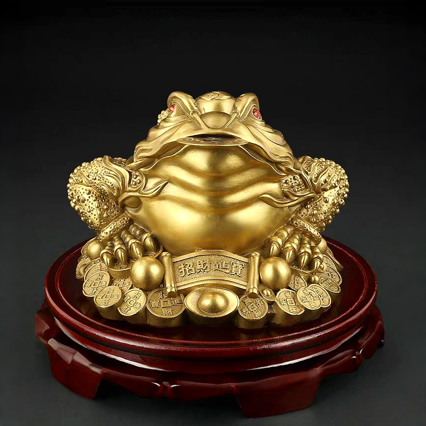 Treasure-Attracting Golden Toad - Fengshui Energy